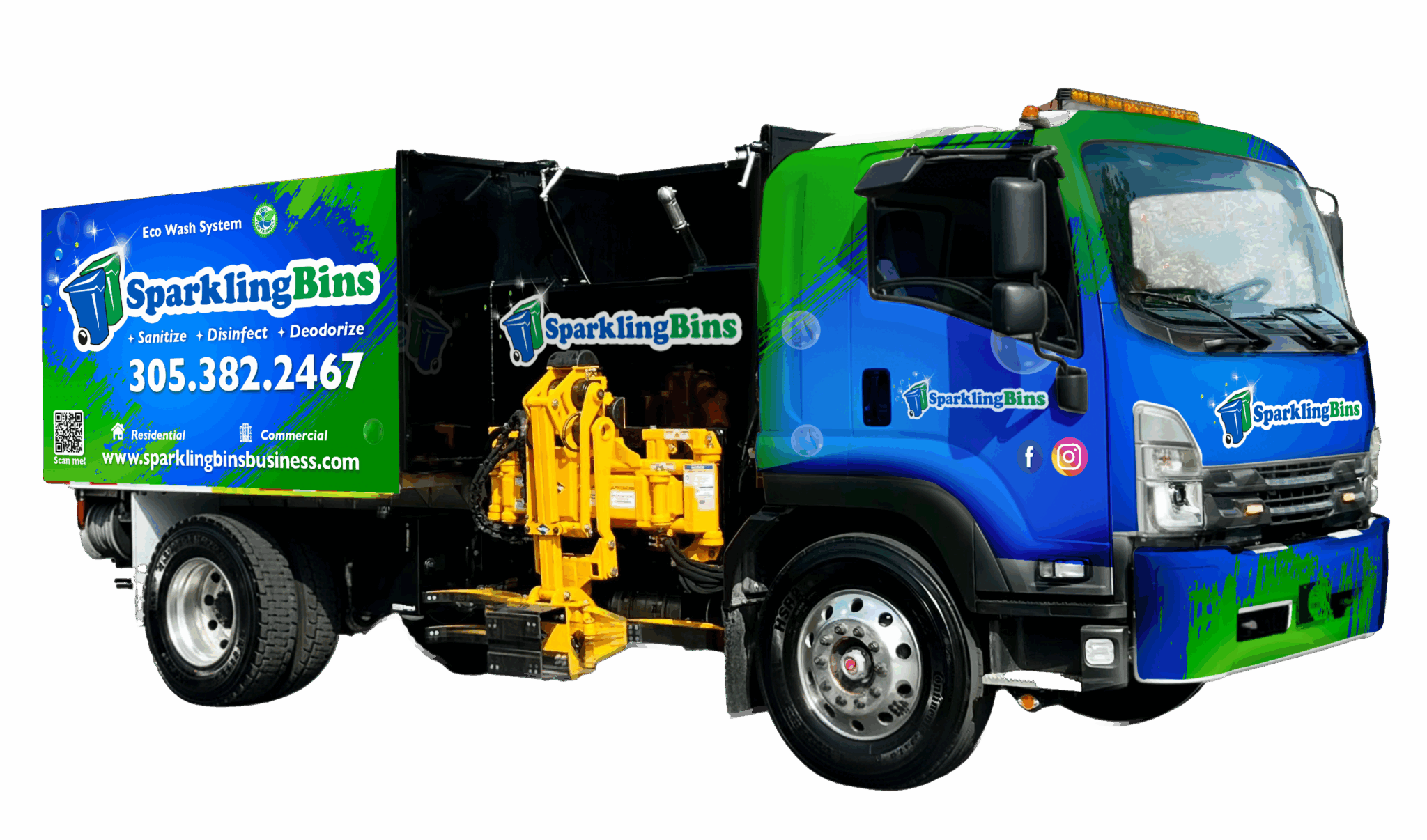 SB4 (SB5) Side Loader - Sparkling Bins
